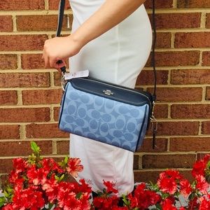 Coach | Bags | Nwt Coach Bennett Crossbody In Signature Canvas | Poshmark